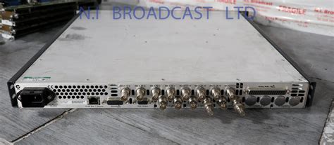 Tektronix Wvr610 Sdi Waveform Vectorscope Rasterizer With Audio Ref 1 N I Broadcast Ltd