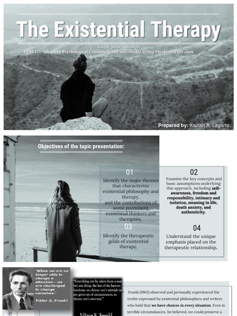 The Fundamentals Of Existential Therapy An Overview Of Its Key Concepts Figures Goals And