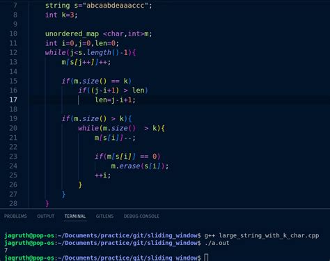 Jagruth Vasa On Linkedin 100daysofcode Gfg String Slidingwindow