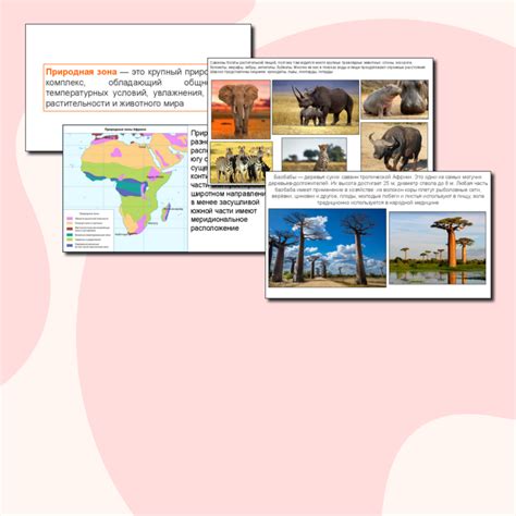 Презентация к уроку на тему Природные зоны Африки 7 класс география