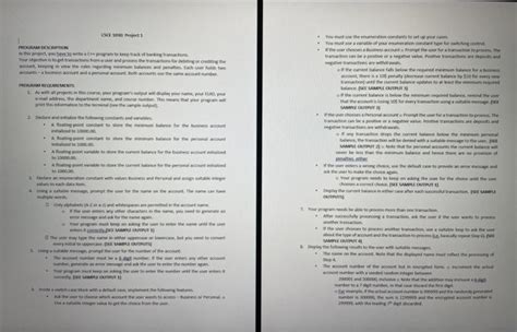 Csce 1030 Project 1 Program Description In This