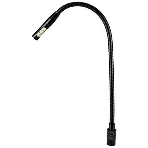 Parts Express 3 Segment Led 12 Flexible Gooseneck Mixing Console Lamp With Locking Bnc