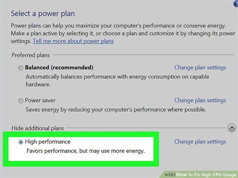 How To Fix High Cpu Usage With Pictures Wikihow