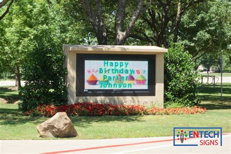Entech Signs Alpha Led Gallery Lampligther School School Led