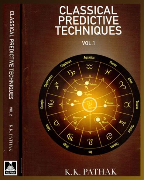 Classical Predictive Techniques Set Of 2 Volumes By Kk Pathak