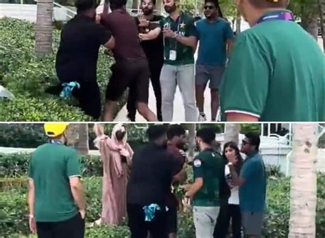 Viral Video Of Pakistan Bowler Haris Raufs Confrontation With A Fan