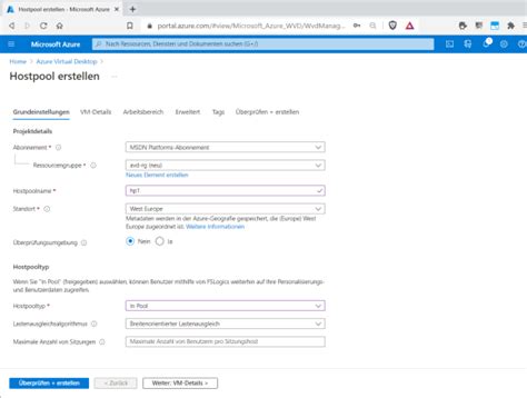 Microsoft Azure Virtual Desktop AVD Aufbau Funktionen Preise