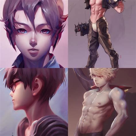 Twink Anime Babe By Stanley Artgerm Lau WLOP Stable Diffusion