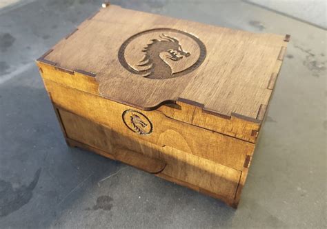 Laser Cut Mini Chest For Jewelry Storage Cdr File Free Download Vecty