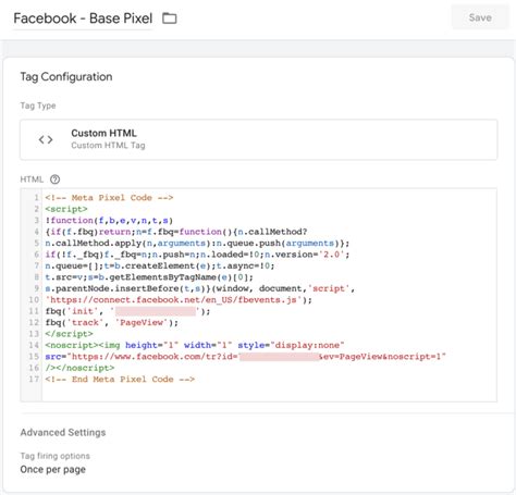 Create A Meta Pixel Event That Fires After Viewing A Page For 60