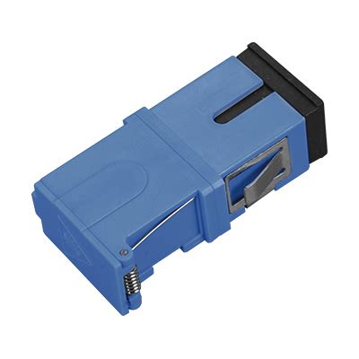 SC UPC Auto Side Shutter Avoid Laser Adapter Simplex Single Mode Welding Type Without Flange