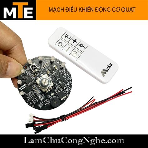Mạch điều Khiển Quạt Từ Xa 12v Sử Dụng Cho động Cơ Có Chổi Than Mte