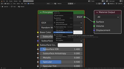 Accessing Baked Texture Bsdf Parameters Python Support Blender