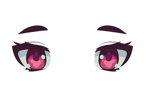Anime Female Eyes 11482876 Vector Art At Vecteezy