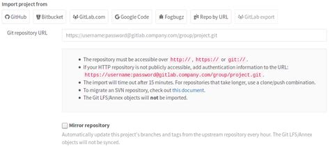 Mirror Github To Gitlab Server Fault