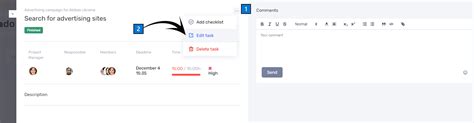 how to edit tasks on if team if team knowledge base