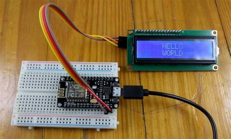 How To Connect Lcd Display To Esp8266 Kelai