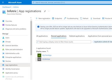 Authenticate A Client App In Asp Net Core Web Api Using Microsoft Identity Platform
