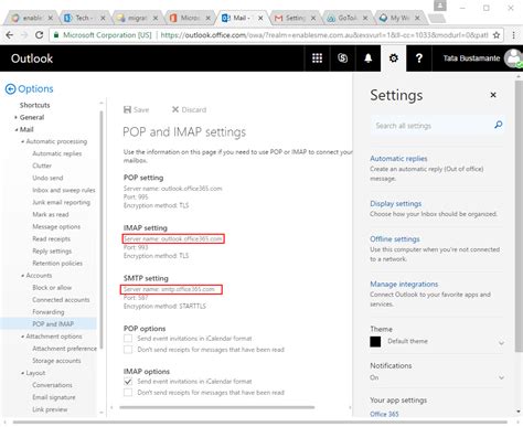 How To Change Server Settings In OWA Microsoft Community