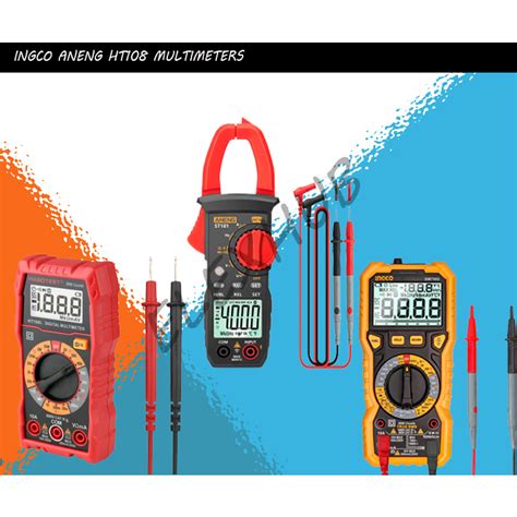 Ht108 Digital Multimeter Tester Clamp Meter Shopee Philippines