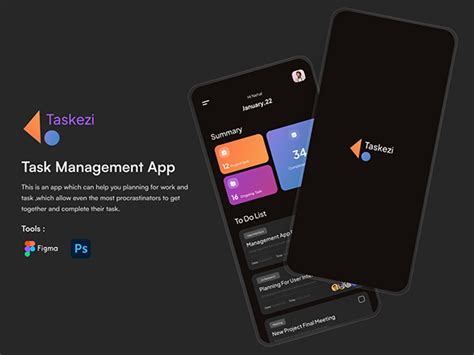 Uiux Design Mobile App Application App Design Task Management