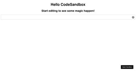 React Quill Emoji Examples Codesandbox
