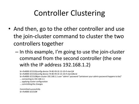 ppt controller clustering powerpoint presentation free download id 3995021
