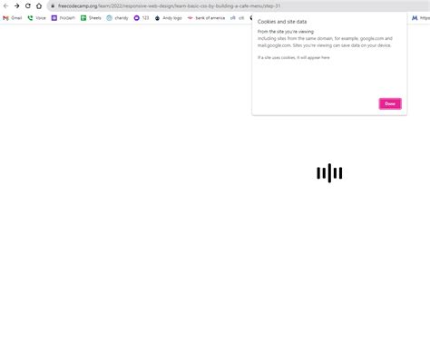 Learn Basic Css By Building A Cafe Menustep 31 Freecodecamp Support