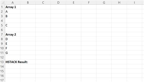 Hstack Horizontally Stack Arrays Excel Practice Online