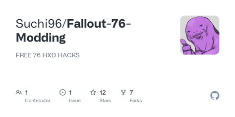 GitHub Suchi Fallout Modding FREE HXD HACKS