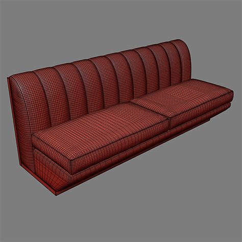 Vienna Modular Banquet Seating 3d Model 8 Max Fbx Obj Free3d