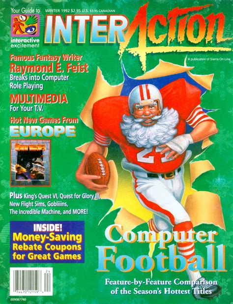 InterAction Issue 16 Volume 5 Number 4 Winter 1992 InterAction