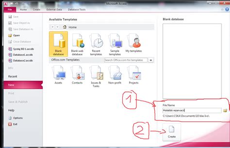 Уроци на фотошоп GIMP MS Office Scratch HTML CSS Тема Създаване на нова База данни