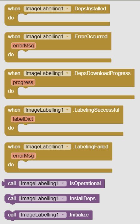 Paid Imagelabelling Label Images With Ml Kit 8 Or Inr 551 Extensions Mit App Inventor