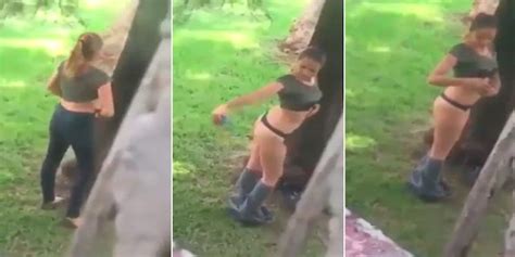 Woman Caught On Snapchat Getting Naked In Public To Take Perfect Butt