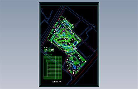 122 某城市商业综合体及居住社区规划设计方案autocad 2007模型图纸下载 懒石网