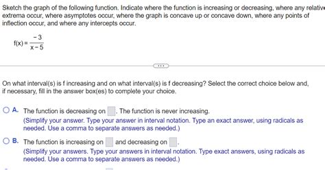solved sketch the graph of the following function indicate