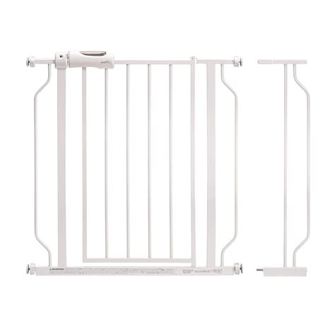 Pressure Mounted Pass Through Gate White