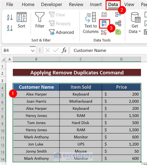 how to remove duplicates based on criteria in excel 7 methods exceldemy