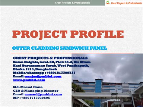 Crest Outer Cladding Panel Pmbbd