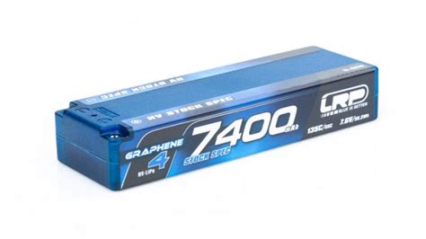 LRP HV Stock Spec Graphene 4 7400mAh HC 7 6V 135C 65C Rcmn No