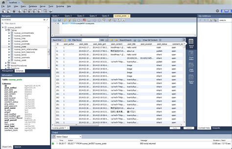 Phpmyadmin使いの為のmysql Workbench入門 全件を見る、ソート、検索 ゆーそうとitブログ〜wordpress・xserver・アイキャッチ画像作成ツール〜旧ゆう