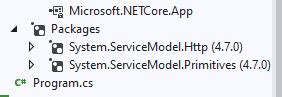 C How To Consume WCF Service Programmatic In Net Core Version Stack Overflow