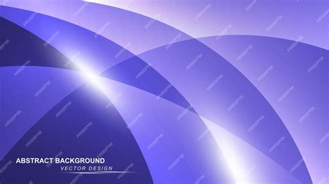 Premium Vector Abstract Background With Gradient Curve Shapes