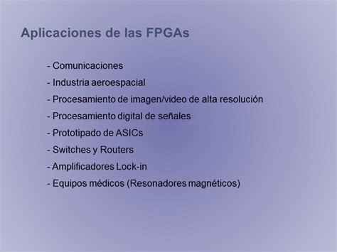Los Arreglos De Compuertas Programables En Campo FPGA