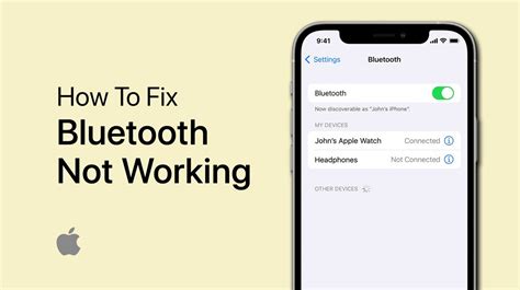 How To Fix Bluetooth Not Working Connecting On IPhone Tech How