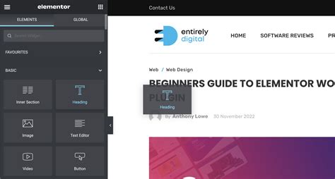 Beginners Guide To Using Elementor Website Builder