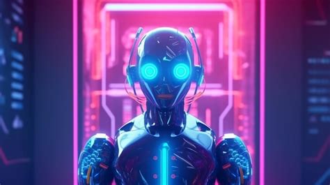 Premium Ai Image Robot Electronic Access Authentication System Technology Cybersecurity Data