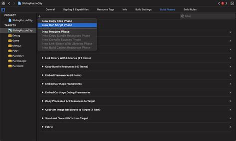 Unclear “xcode Scheme”“run Script Phase” Readme Instructions · Issue