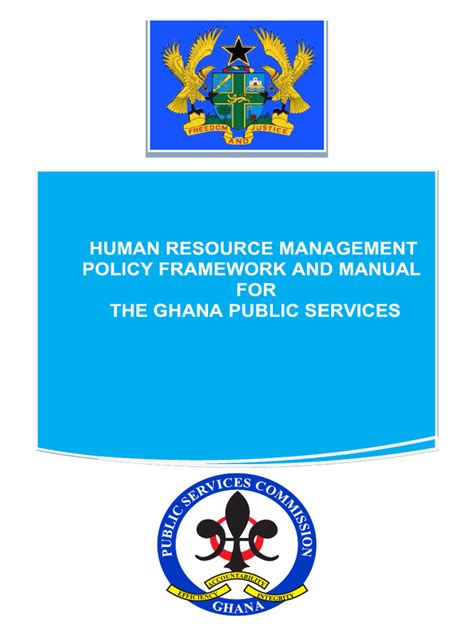 The Psc Hr Management Policy Framework And Manual Pdf Human Resource Management Employment